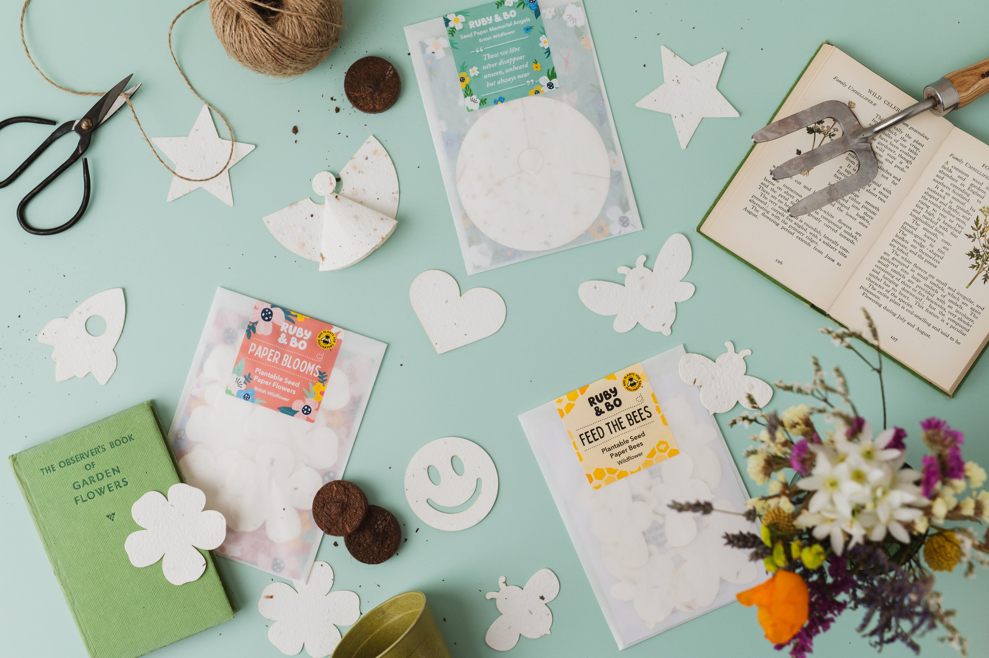 Plantable Shapes – Seed & Paper